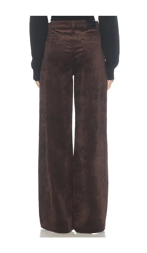 PISTOLA Jadyn Low Slung Palazzo Pant In Brown