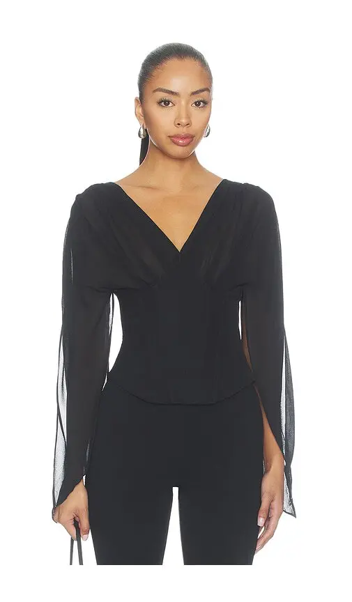MORE TO COME Angel Corset Top
