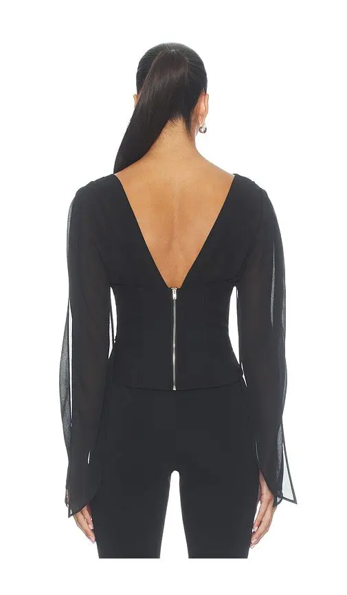 MORE TO COME Angel Corset Top