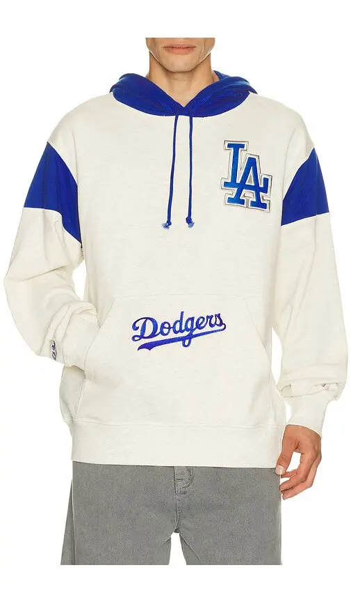Mitchell & Ness Mlb Los Angeles Dodgers Retro Roots Hoodie