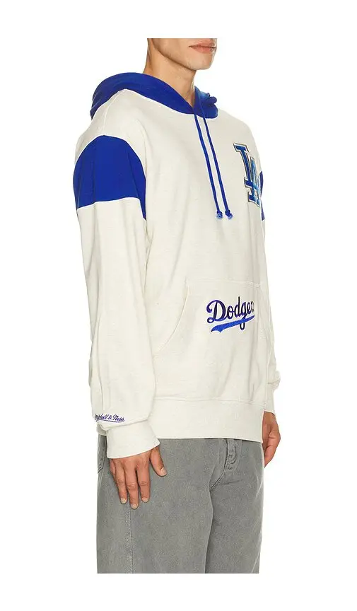 Mitchell & Ness Mlb Los Angeles Dodgers Retro Roots Hoodie
