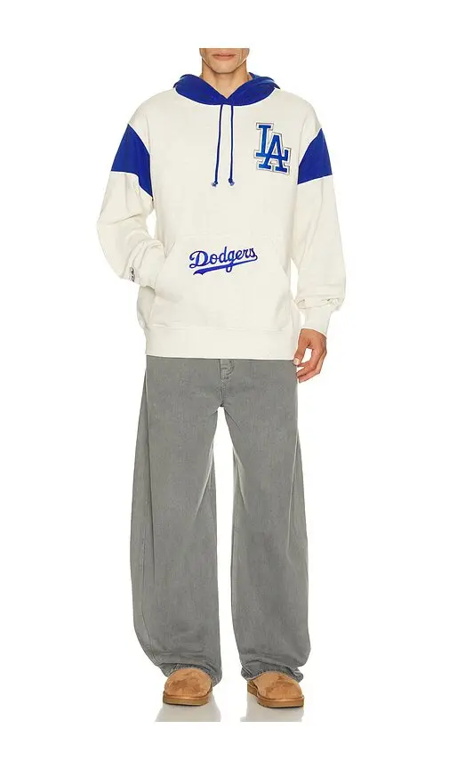 Mitchell & Ness Mlb Los Angeles Dodgers Retro Roots Hoodie