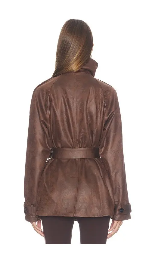 NIA William Jacket In Chocolate