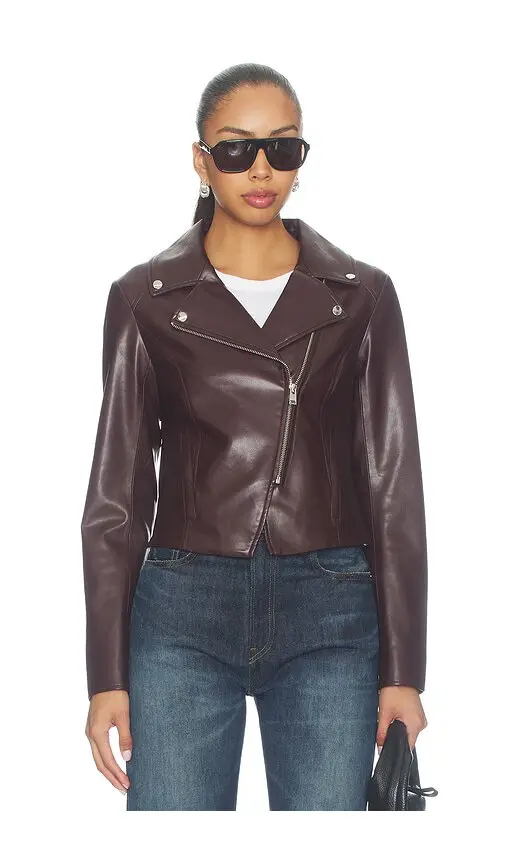 LAMARQUE Pascale Jacket In Wine