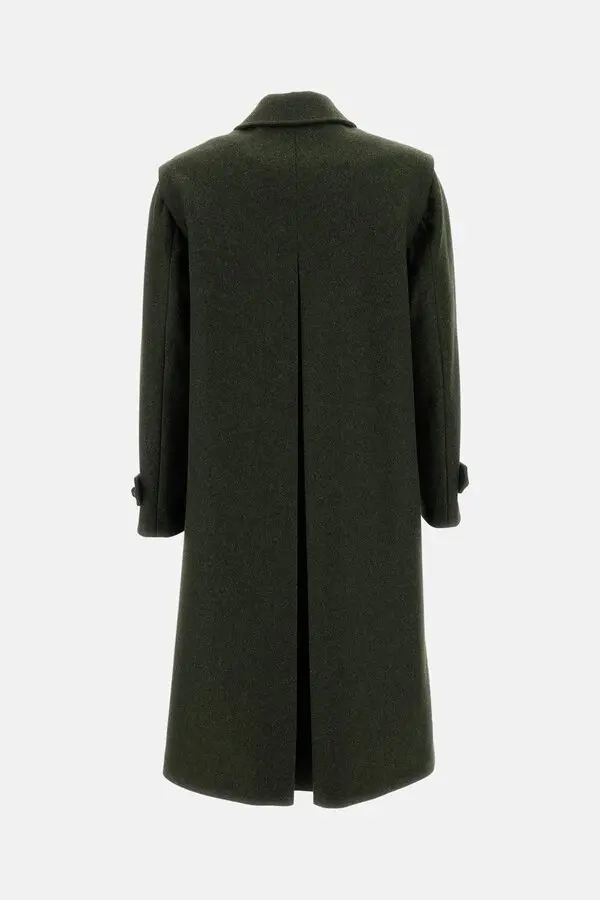 SCHNEIDERS Lena Cappotto Loden Lungo - Green