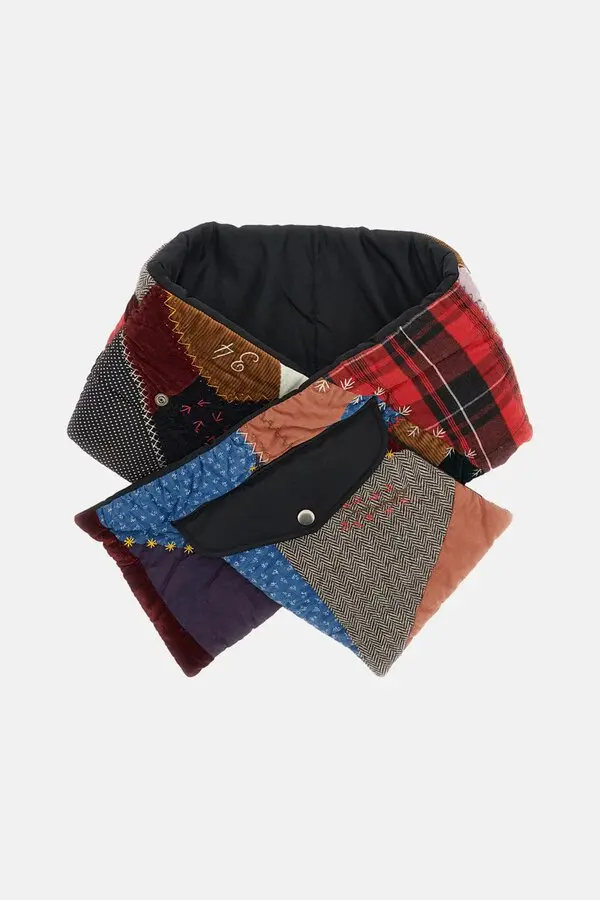 KHOKI Sciarpa Trapuntata Quilt Muffler - Multicolor