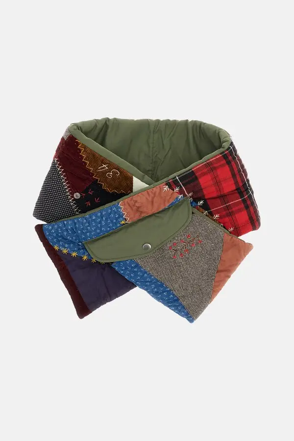 KHOKI Sciarpa Trapuntata Quilt Muffler - Multicolore