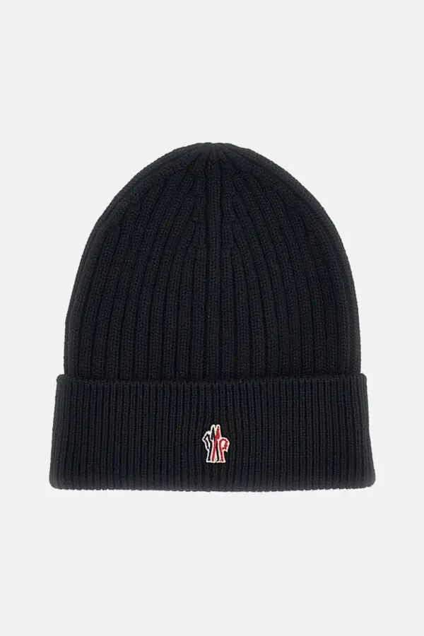 Moncler Berretto In Lana A Coste
