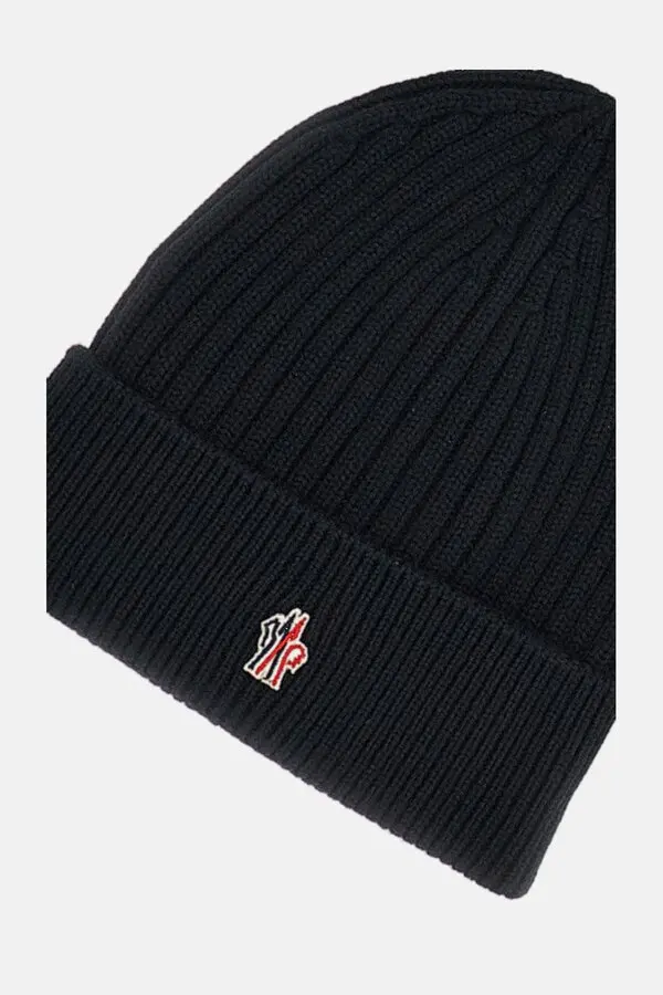 Moncler Berretto In Lana A Coste