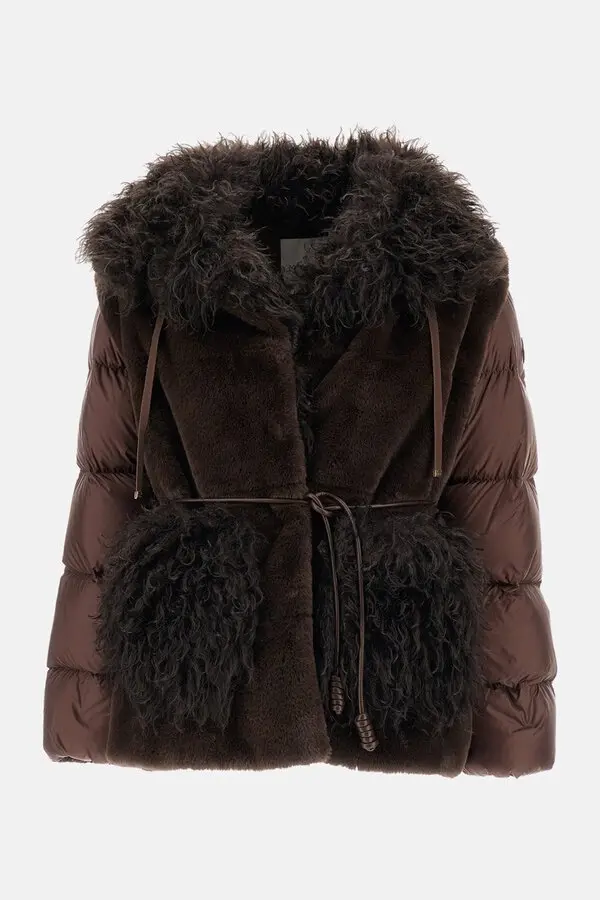 Moncler Giacca Imbottita Immersif - Brown