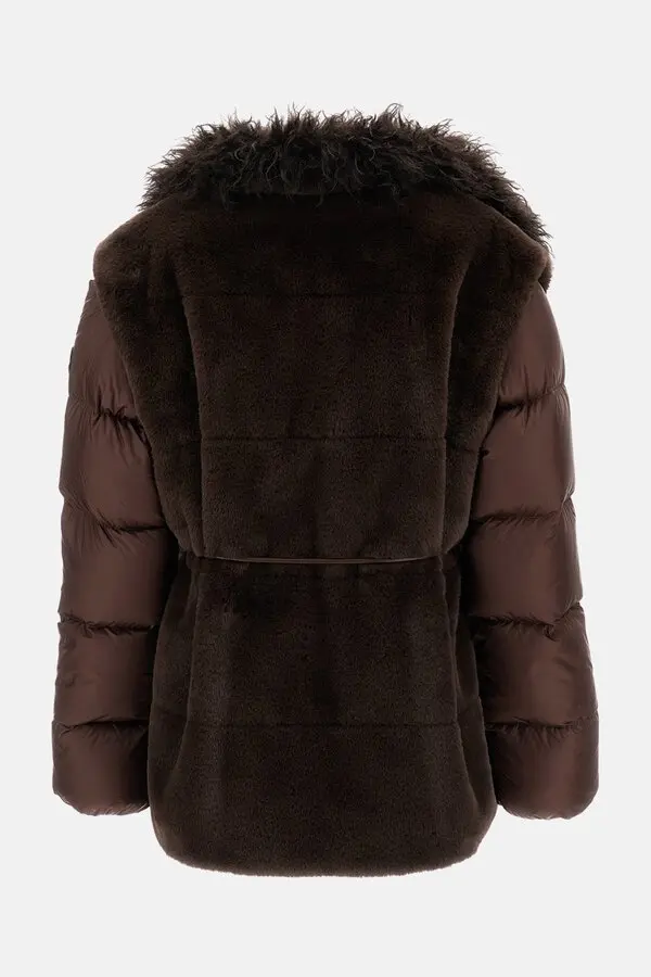 Moncler Giacca Imbottita Immersif - Brown
