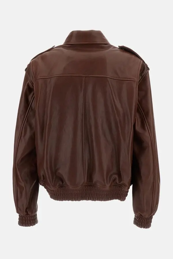 ARMA Giacca In Pelle Astra Vegetal - Marrone