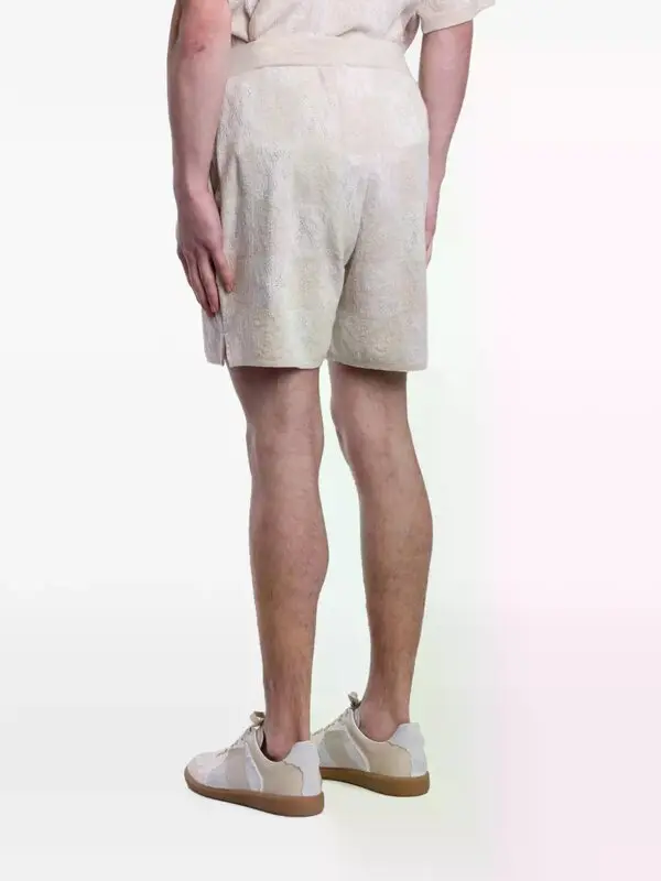 REPRESENT Crochet Checkered Shorts