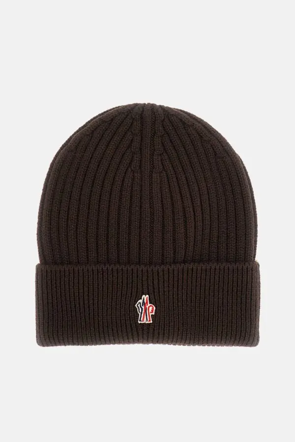 Moncler Berretto In Lana A Coste
