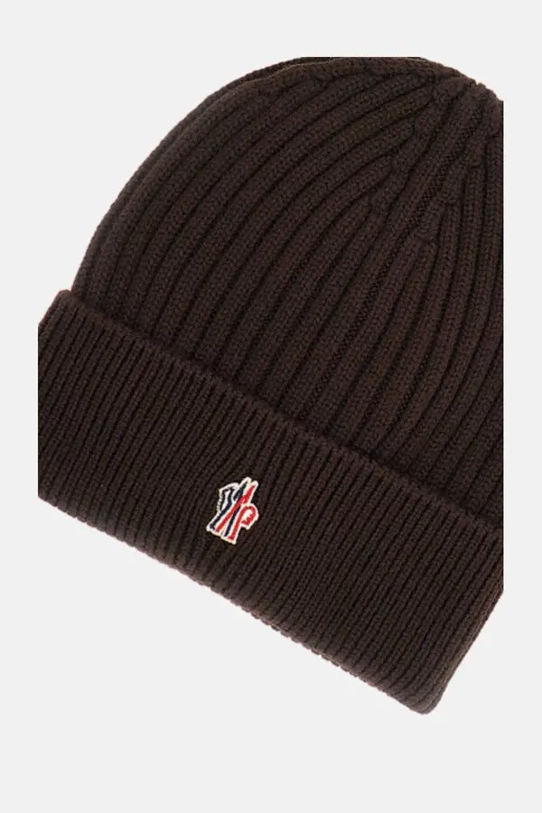 Moncler Berretto In Lana A Coste