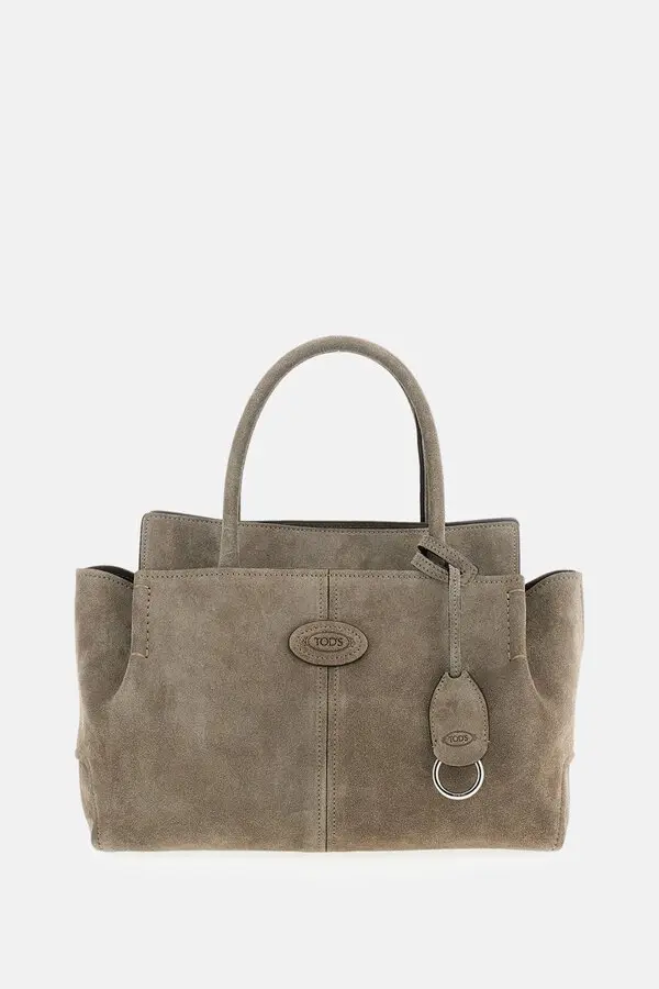 TOD'S Borsa Shopping Piccola In Pelle Scamosciata