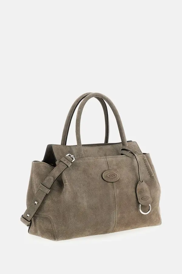 TOD'S Borsa Shopping Piccola In Pelle Scamosciata