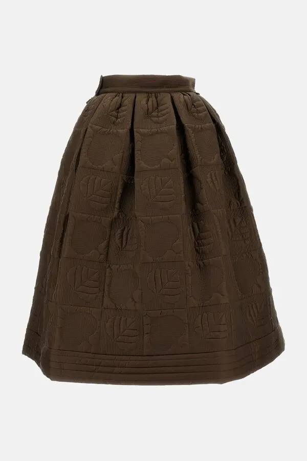 Moncler Gonna Trapuntata - Verde