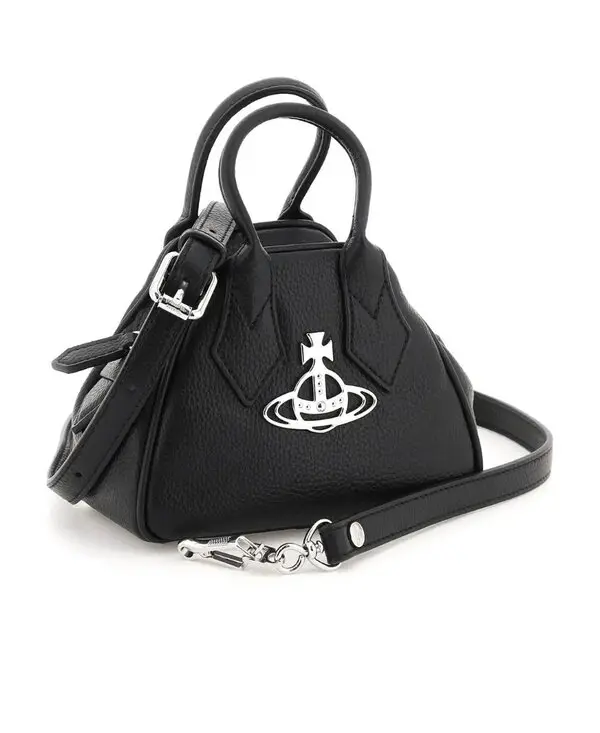 VIVIENNE WESTWOOD Yasmine Logo Plaque Tote Bag