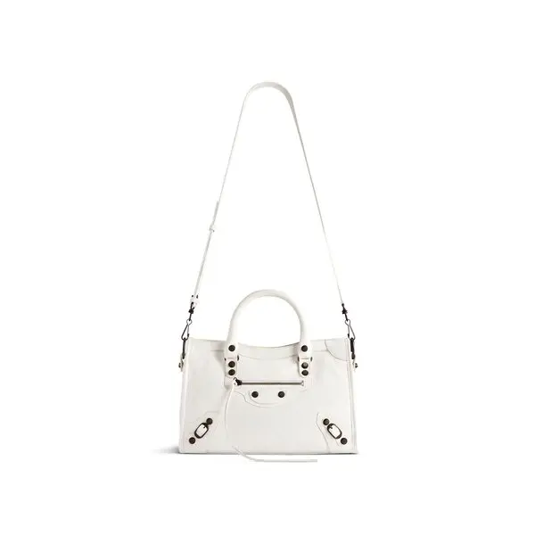 Balenciaga Le City Small Top Handle Bag - White