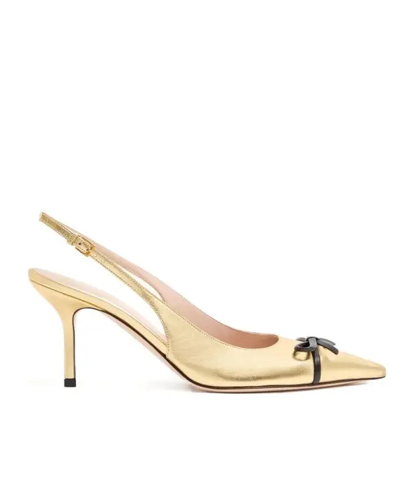 Valentino Garavani Bepointy Vlogo Bow Slingback Pumps