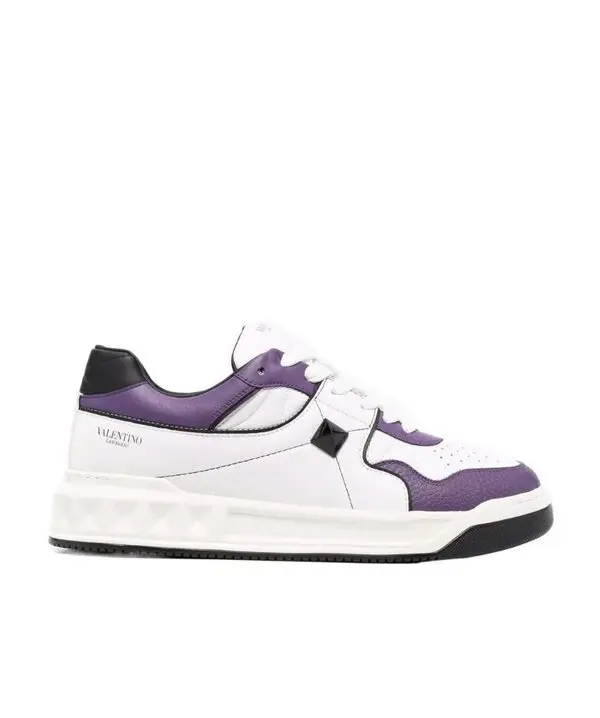 Valentino Garavani One Stud Low-top Sneakers - White