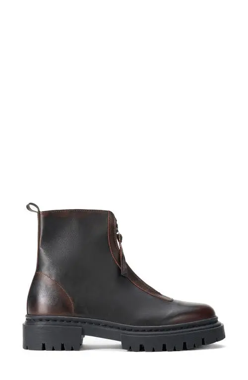 Staud Miles Leather Ankle Boot