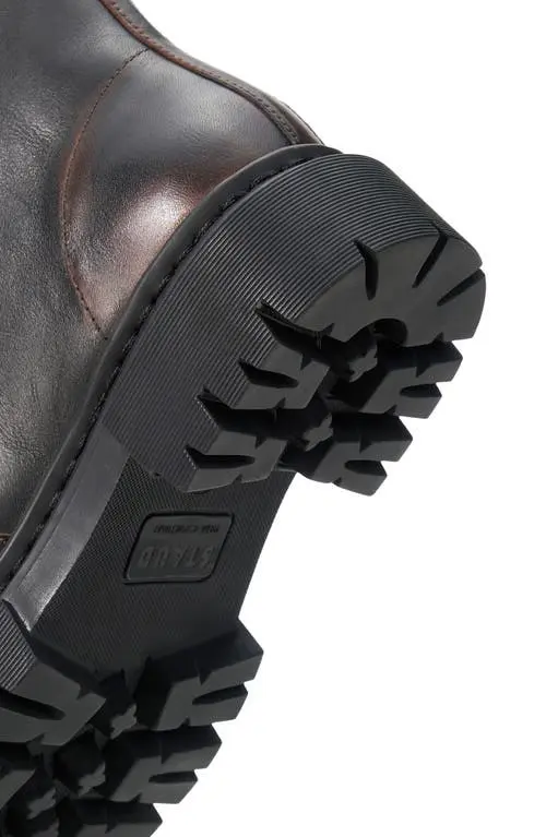 Staud Miles Leather Ankle Boot