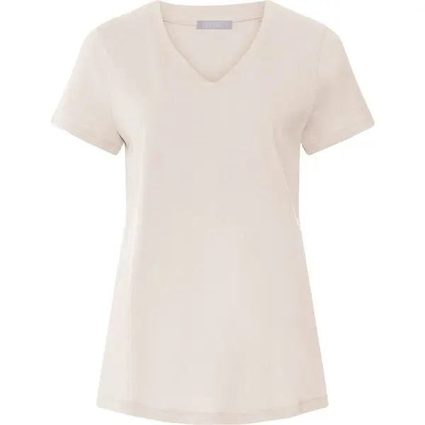 Hanro Sleep And Lounge Relaxed V-neck T-shirt - Moonlight