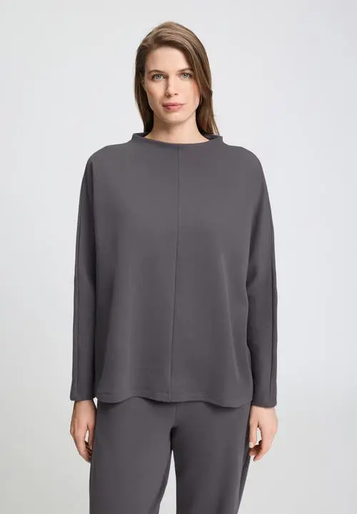 Hanro Easy Wear Cotton Blend Pullover