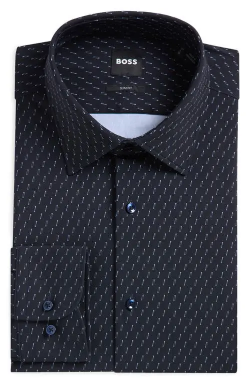 BOSS P-hank-k Slim Fit Performance Shirt