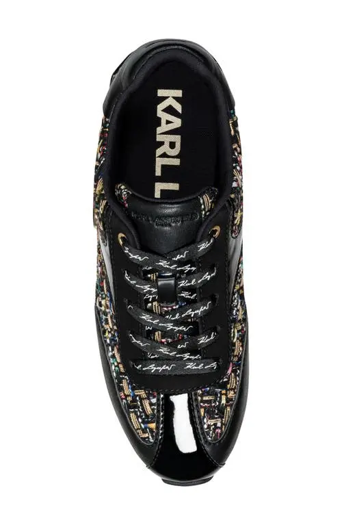 Karl Lagerfeld Paris Arwen Lace Up Sneaker