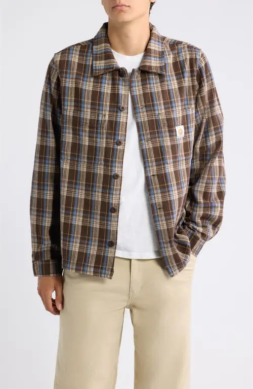 RHYTHM Alex Check Long Sleeve Button Up Shirt