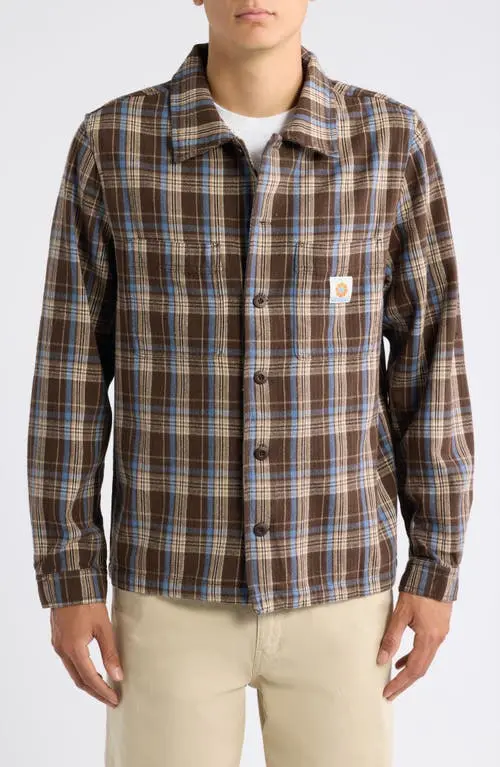RHYTHM Alex Check Long Sleeve Button Up Shirt