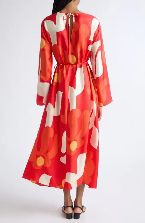 Marimekko Kesken Kukkahattu Midi Dress