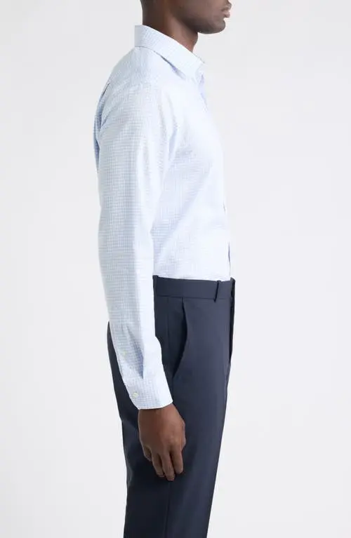 Nordstrom Trim Fit Check Dress Shirt