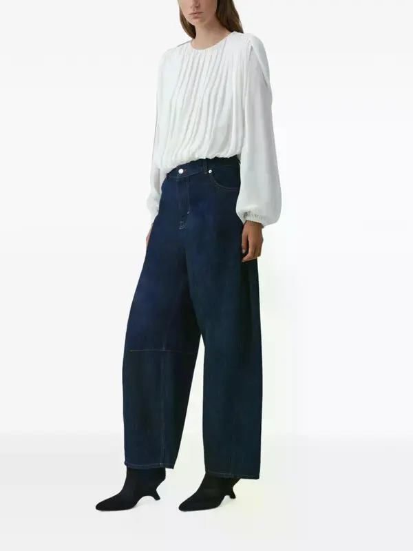 Simkhai Frida Silk Georgette Blouse