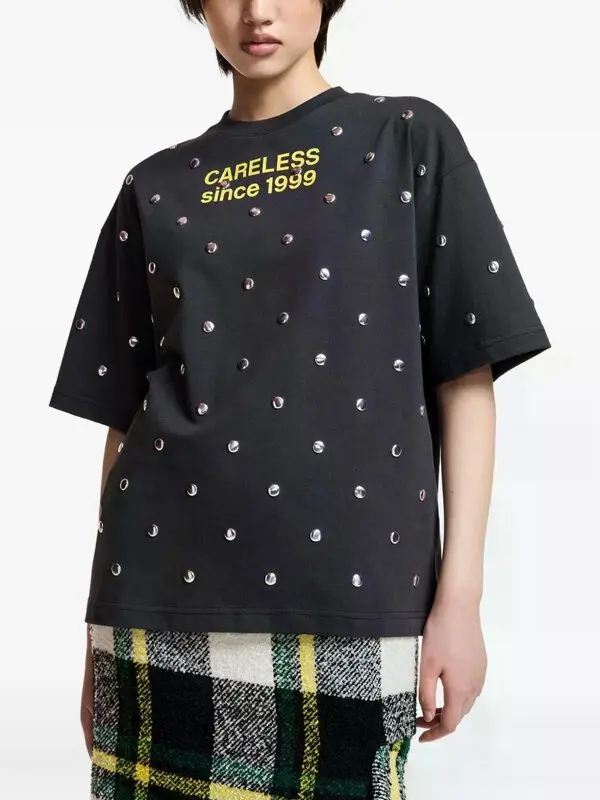 Essentiel Antwerp Kourse Stud-embellished T-shirt