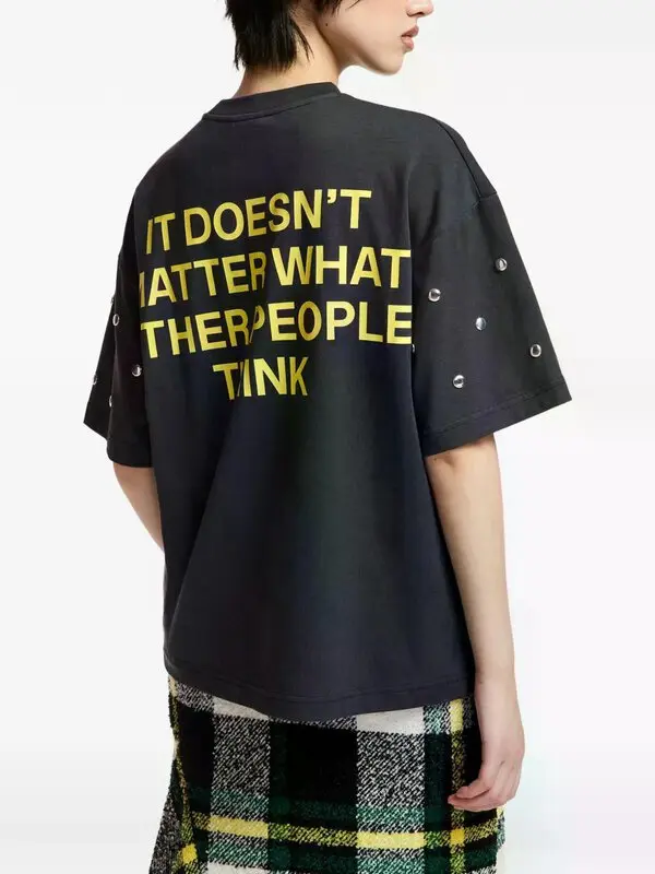 Essentiel Antwerp Kourse Stud-embellished T-shirt