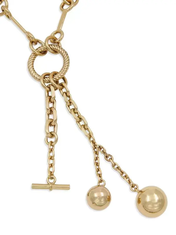Essentiel Antwerp Mixed-link Charm-pendant Necklace