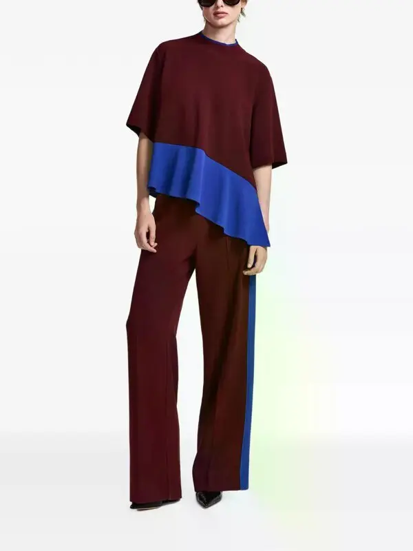 Essentiel Antwerp Asymmetric Colour-block Top