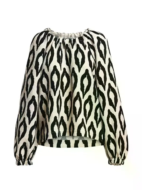 Essentiel Antwerp Kolorful Off-the-shoulder Blouse