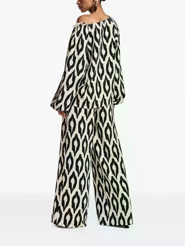 Essentiel Antwerp Kolorful Off-the-shoulder Blouse