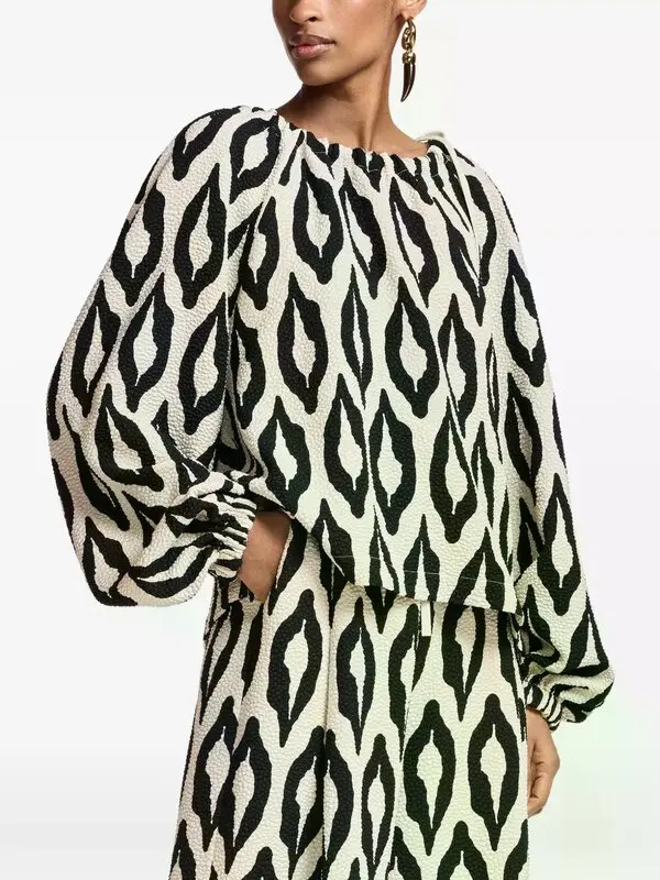 Essentiel Antwerp Kolorful Off-the-shoulder Blouse