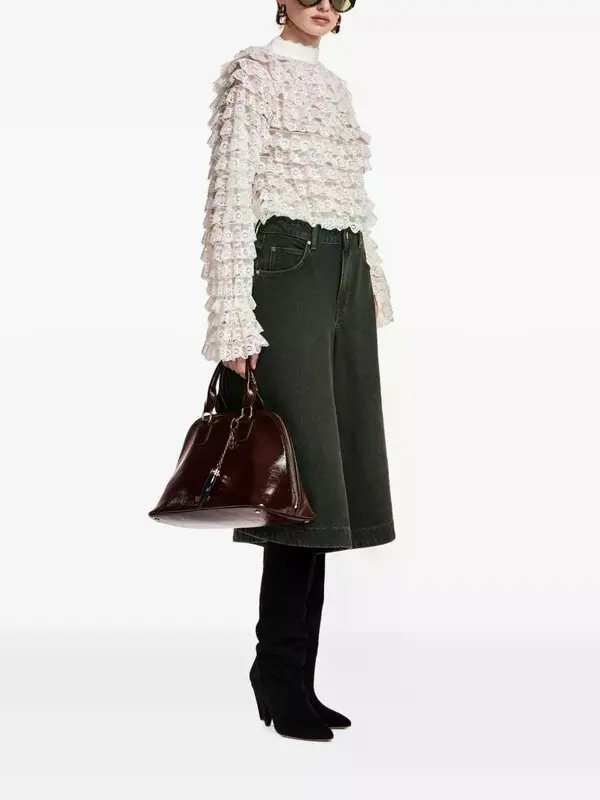 Essentiel Antwerp Kashvi Ruffled Lace Blouse