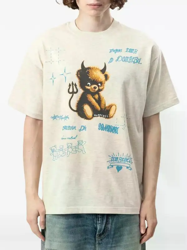 DOMREBEL Lil Dev Graphic-print T-shirt