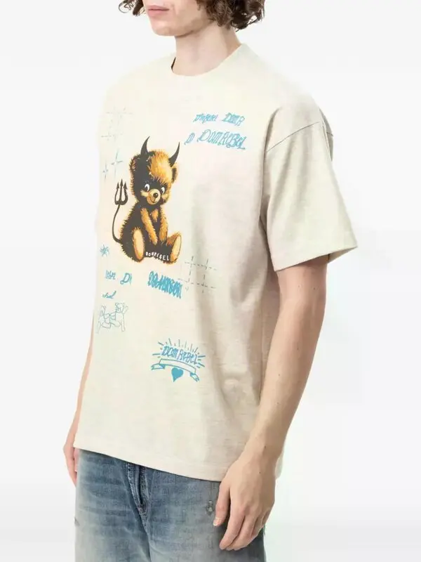 DOMREBEL Lil Dev Graphic-print T-shirt