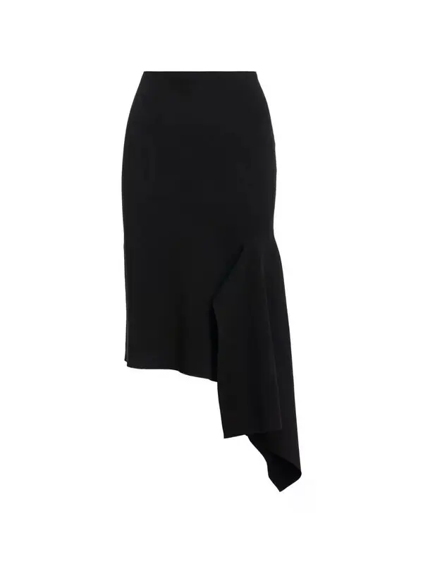 Essentiel Antwerp Asymmetric Ruffled Midi Skirt