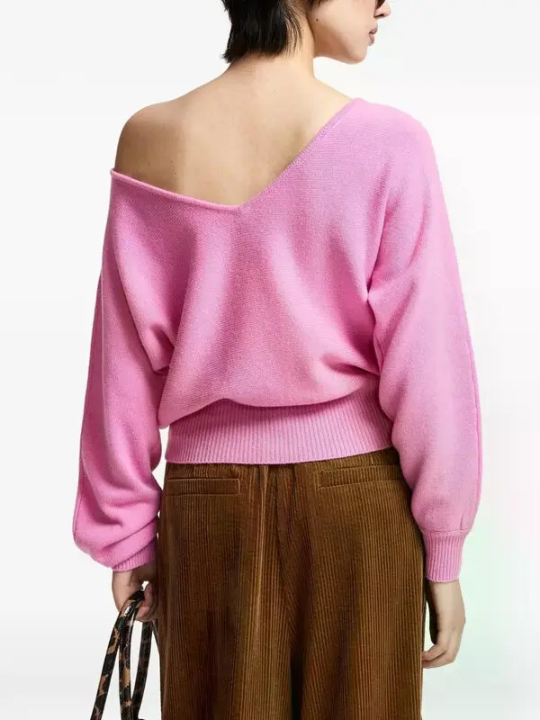 Essentiel Antwerp Kage Batwing-sleeve V-neck Sweater