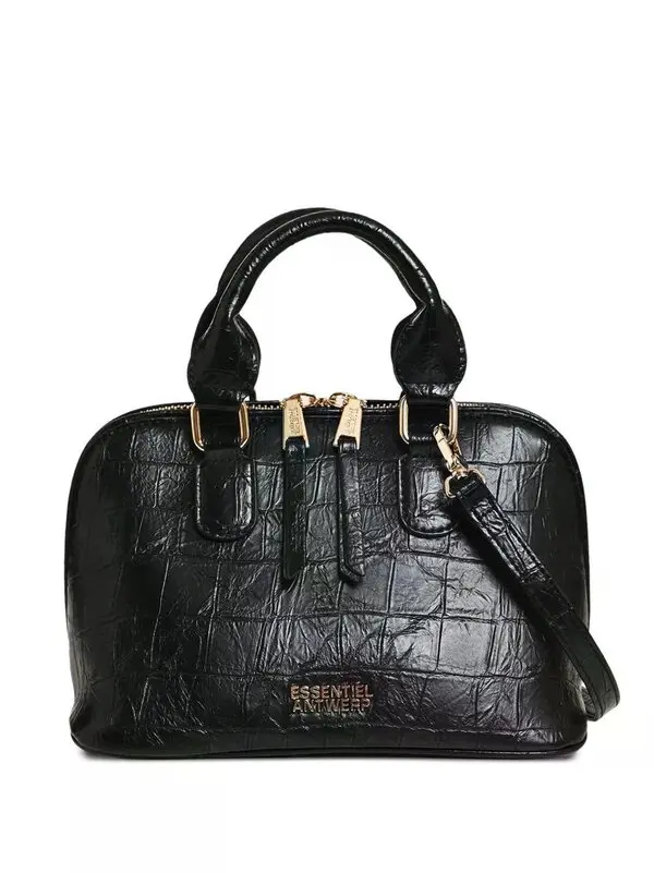 Essentiel Antwerp Croc-effect Zip-fastening Tote Bag